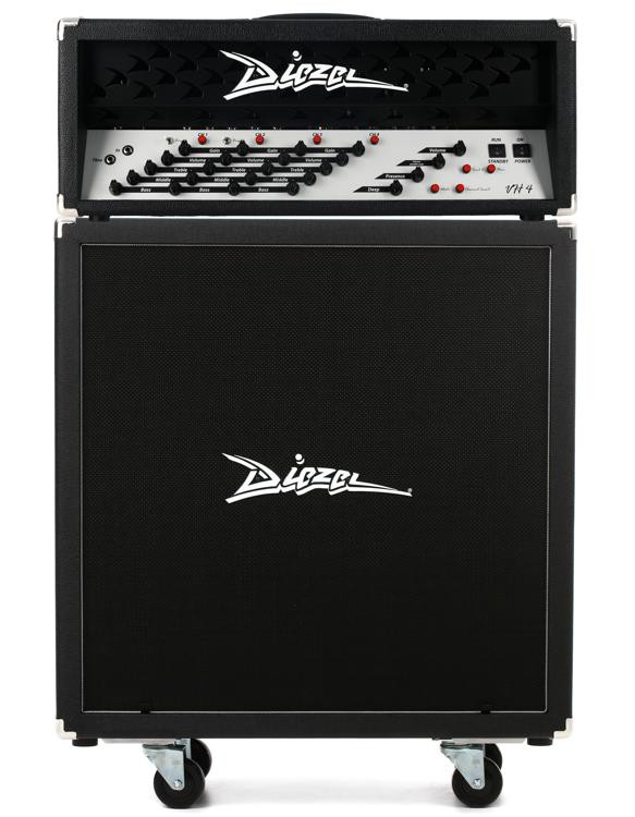 Diezel VH4 100-watt 4-channel Tube Head with 240-watt 4x12 Cabinet ...