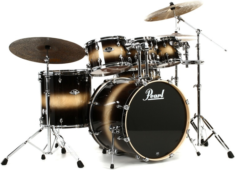 Pearl Export EXL 6-piece Shell Pack with Snare Drum - Nightshade ...