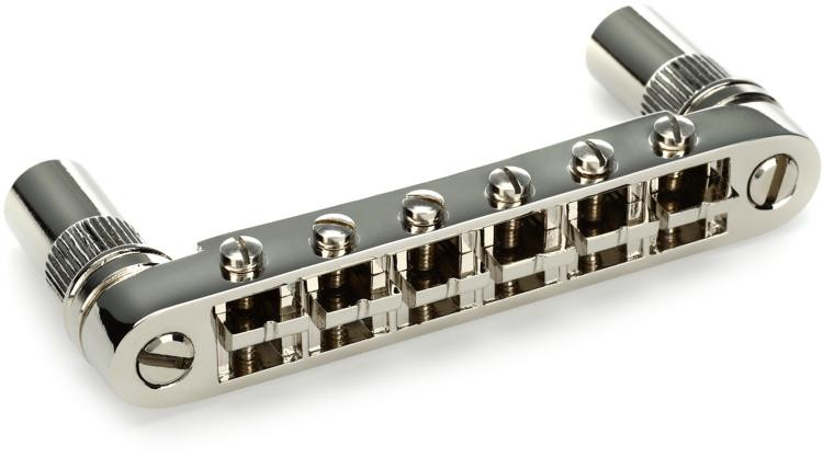 Graph Tech PM-8863-N0 ResoMax NV1 6mm Tune-o-matic Bridge with String ...