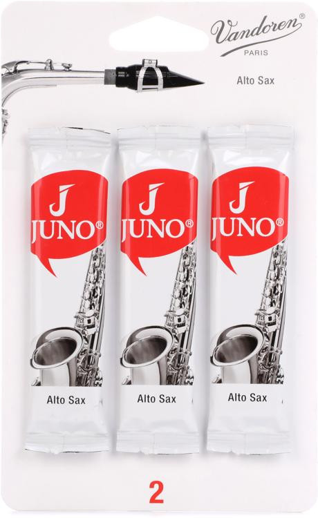 Juno JSR612/3 Alto Saxophone Reeds - 2.0 (3-pack) | Sweetwater