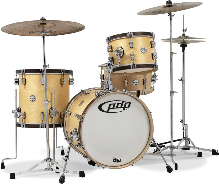 PDP Concept Maple Classic Bop 3-piece Shell Pack - Natural with Walnut ...