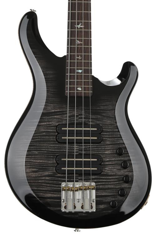 PRS Grainger 10-Top, 4-String Bass Guitar - Charcoal Burst with ...