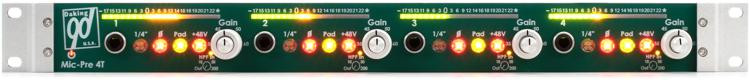 Daking Mic Pre 4T 4-channel Microphone Preamp | Sweetwater