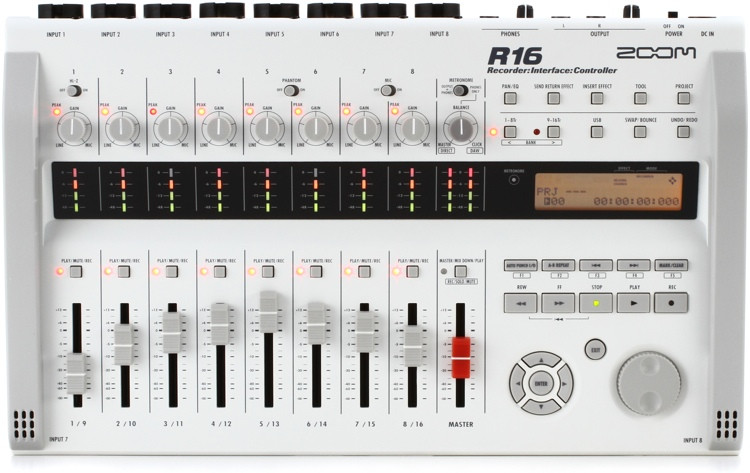 Zoom R16 16-track SD Recorder / Interface / Controller | Sweetwater