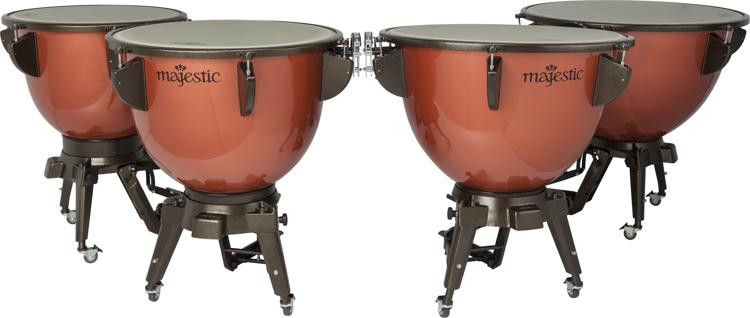 Majestic MTG04AP Harmonic Series Timpani Set | Sweetwater