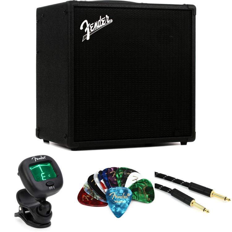 Fender Rumble Studio 40-watt Combo Essentials Bundle | Sweetwater
