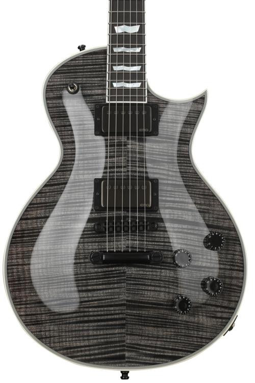 ESP Japanese Custom Eclipse - See-Thru Black | Sweetwater