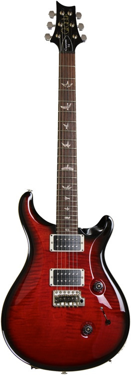 PRS Custom 24 Flame Top - Scarlet Smokeburst | Sweetwater