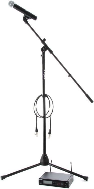 Shure SLX24/SM58 Mic Month 2013 Bundle - SM58 w/Stand & Cable | Sweetwater