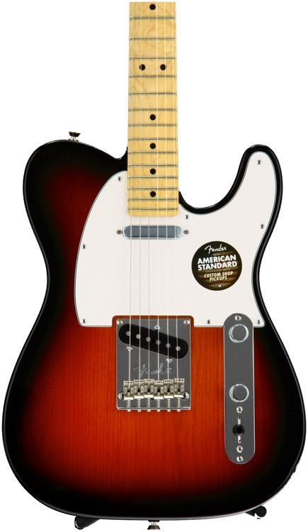 Fender American Standard Telecaster with Emerson Mod - 3-Color Sunburst ...