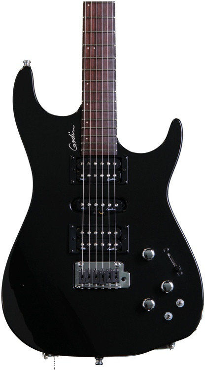 Godin Freeway SA - Black Hi Gloss | Sweetwater