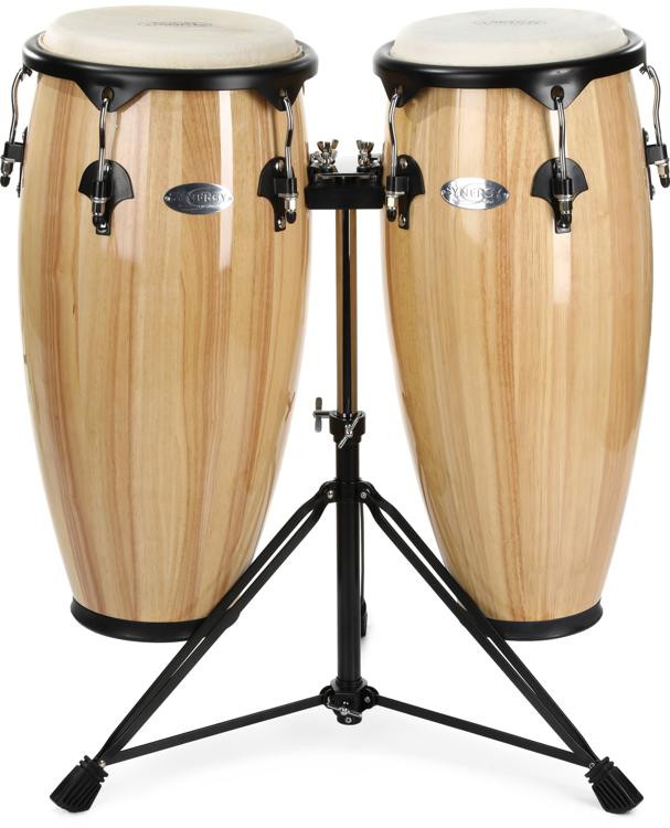 Toca Percussion Synergy Wood Congas - Natural | Sweetwater
