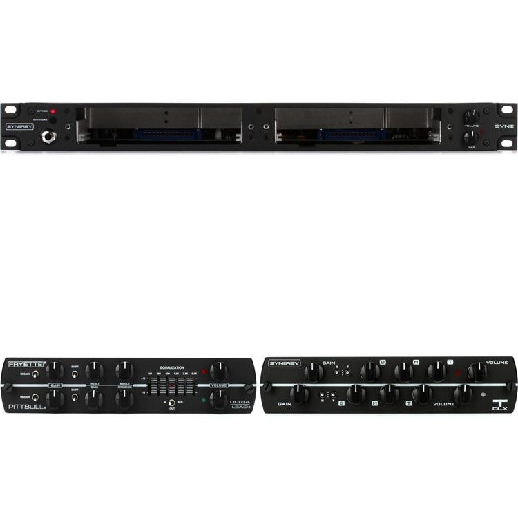 Synergy SYN2 Rackmount Preamp with T/DLX and Fryette Pittbull Ultra ...