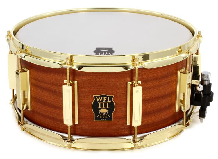 WFLIII 1728N Series Mahogany Snare Drum - 6.5 x 14 inch - Satin with ... WFLIII 1728N Series Mahogany Snare Drum - 6.5 x 14 inch - Satin with ...
