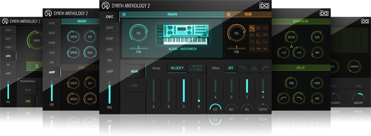 UVI Synth Anthology 2 Virtual Instrument Bundle | Sweetwater