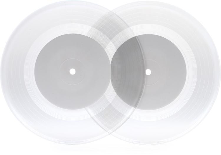 Serato 7 inch Control Vinyl Pair - Sticker Lock | Sweetwater