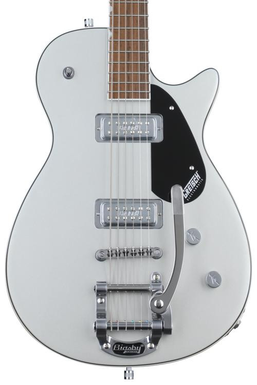 Gretsch G5260T Electromatic Jet Baritone - Airline Silver | Sweetwater