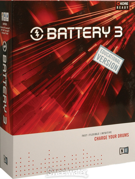 Native Instruments Battery 3 - Academic Version | Sweetwater