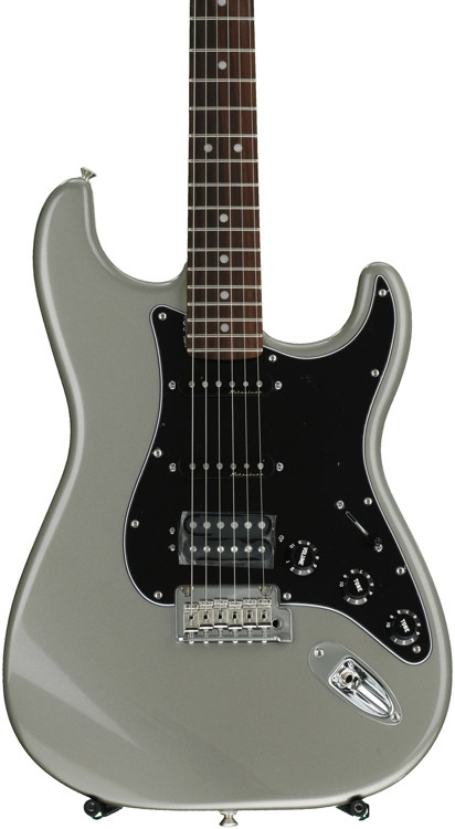 Fender Deluxe Stratocaster HSS - Tungsten with Rosewood Fingerboard ...