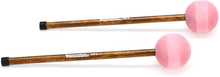 Innovative Percussion SW-6 Bass Steel Drum Mallets - Wood | Sweetwater