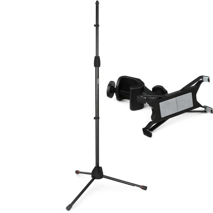 IK Multimedia iKlip Xpand Bundle - Adjustable Tablet/iPad Holder with ...