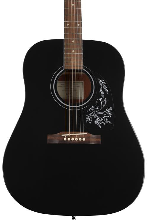 Epiphone Starling Acoustic Guitar - Ebony | Sweetwater