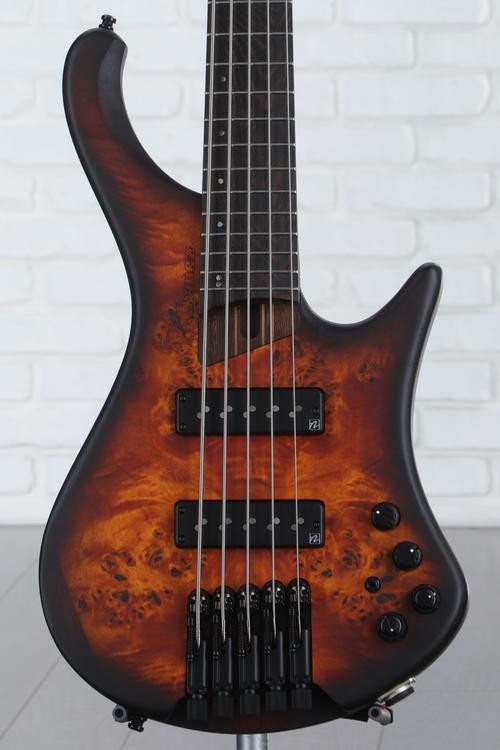 Ibanez Bass Workshop EHB1505 Bass Guitar - Dragon Eye Burst Flat ...
