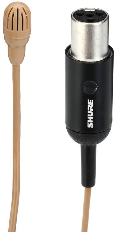 Shure TwinPlex TL47C/O-MTQG-A Omnidirectional Lavalier Microphone with ...