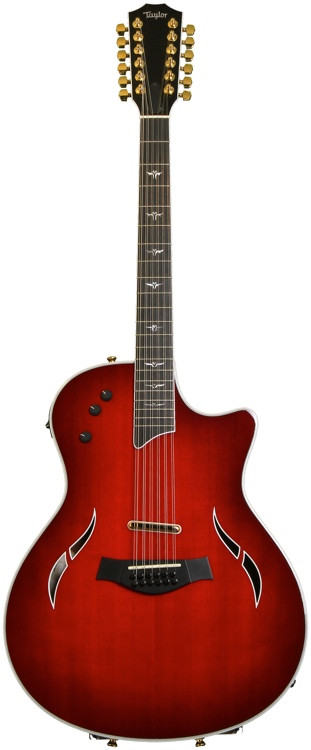 Taylor T5 Custom 12-string - Red Edge Burst | Sweetwater