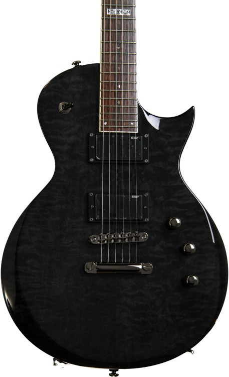 ESP LTD EC-200QM - See Thru Black | Sweetwater