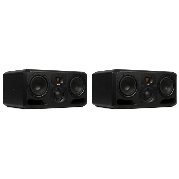 ADAM Audio S3H Dual 7 inch 3-way Powered Midfield Studio Monitor - Pair ...