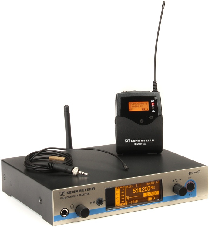 Sennheiser EW 512 G3 Wireless Lavalier Microphone System - A Band ...