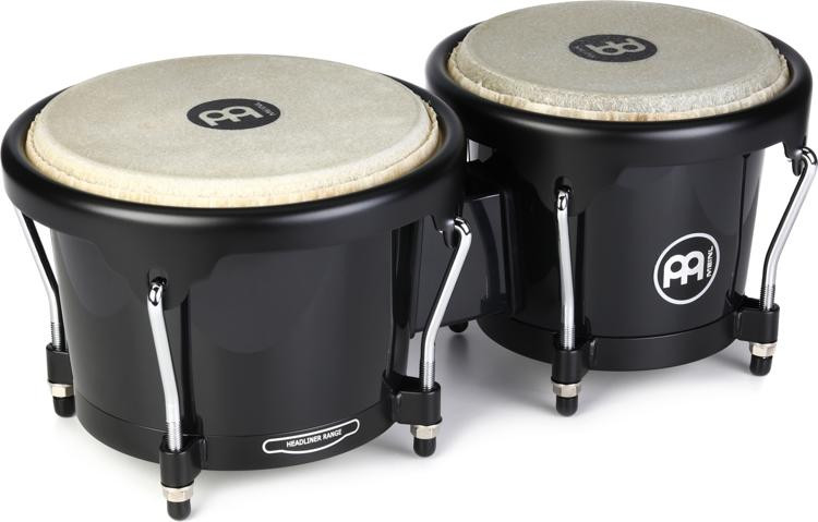Meinl Percussion Journey Series Bongos - Black | Sweetwater
