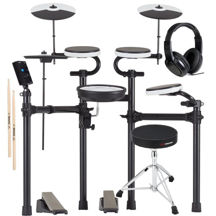 Roland V-Drums TD-02KV Electronic Drum Set Essentials Bundle | Sweetwater