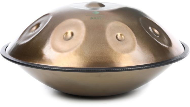 Sela Harmony Handpan - F La Sirena, Stainless Steel | Sweetwater
