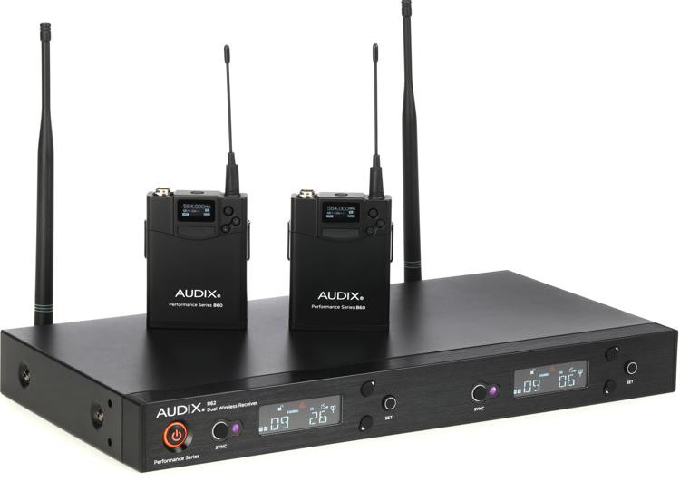 Audix AP 62BP Dual Bodypack Wireless System | Sweetwater