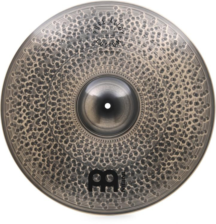 Meinl Cymbals Pure Alloy Custom Medium/Heavy Crash Cymbal - 20-inch ...