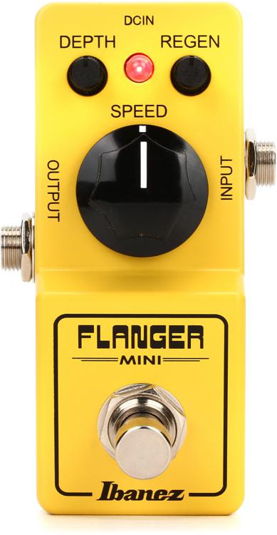 Ibanez Flanger Mini Pedal Reviews | Sweetwater