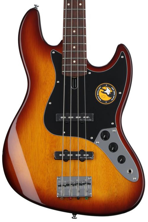 Sire Marcus Miller V3P 4-string Bass Guitar - Tobacco Sunburst | Sweetwater
