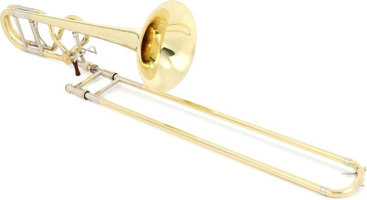 Bach Artisan A42X Professional F Attachment Trombone - Clear Lacquer ...