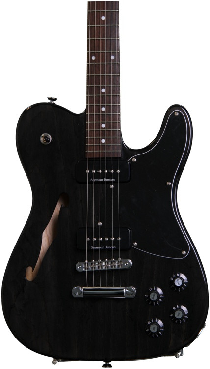 Fender Jim Adkins JA-90 Telecaster Thinline - Artist Series, Ebony ...