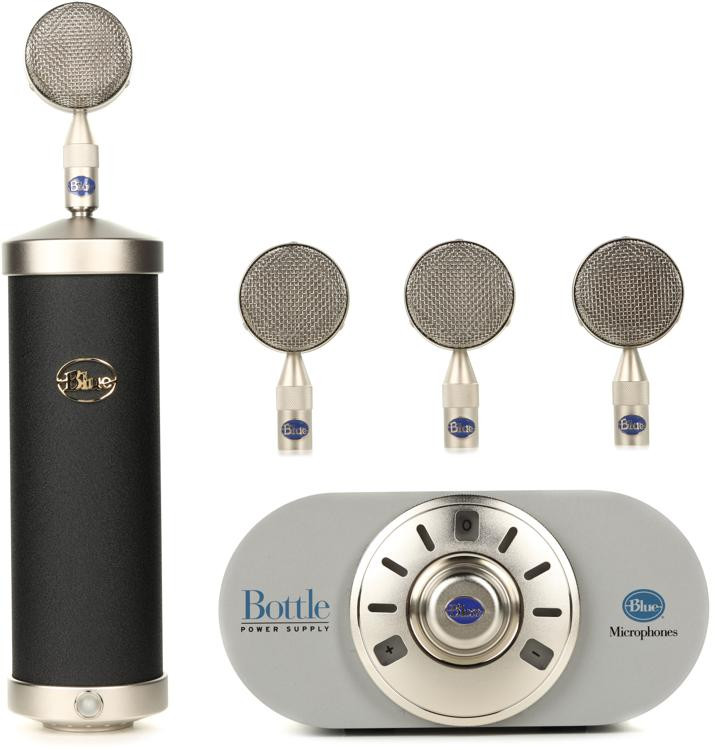 Blue Microphones Bottle Mic Locker - Textured Matte Black | Sweetwater