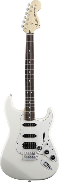 Fender Deluxe Fat Strat - Alpine White | Sweetwater