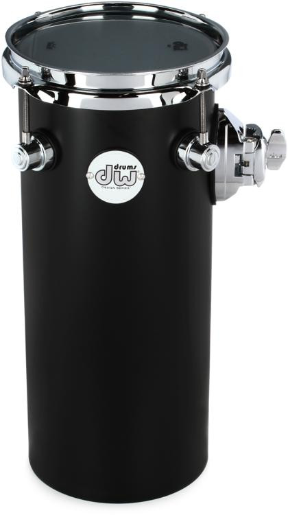 DW Design Series Rata Tom - 14 x 6 inch - Black Satin | Sweetwater