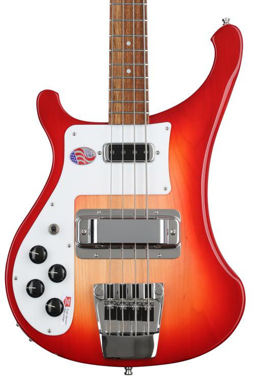 Rickenbacker 4003S Left-Handed Bass Guitar - Fireglo | Sweetwater