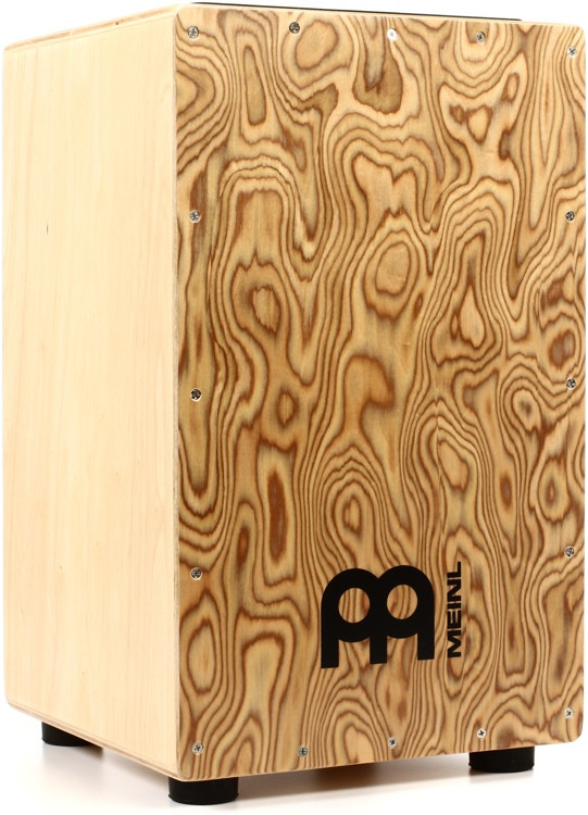 Meinl Percussion Traditional String Cajon - Makah-Burl Frontplate ...