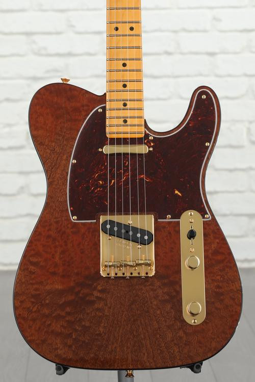 Fender Rarities Red Mahogany Top Telecaster - Natural | Sweetwater