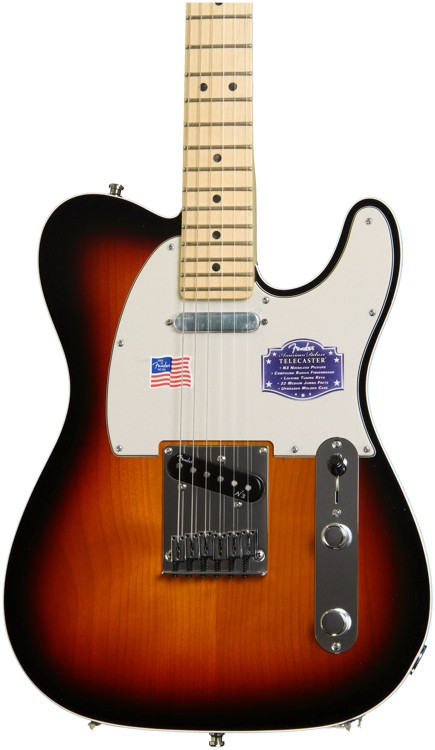 Fender American Deluxe Telecaster - 3-Color Sunburst, Maple | Sweetwater