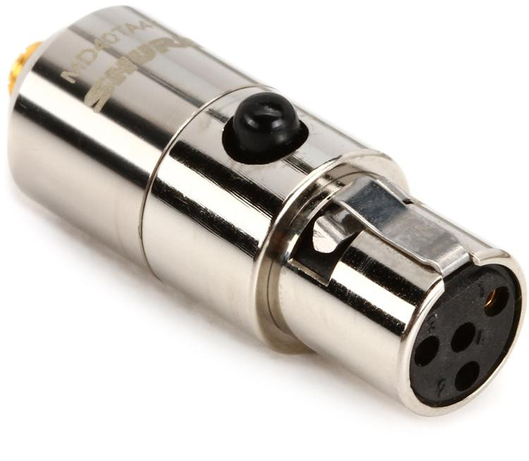 Shure MD40TA4F MicroDot to TA4F Adapter | Sweetwater