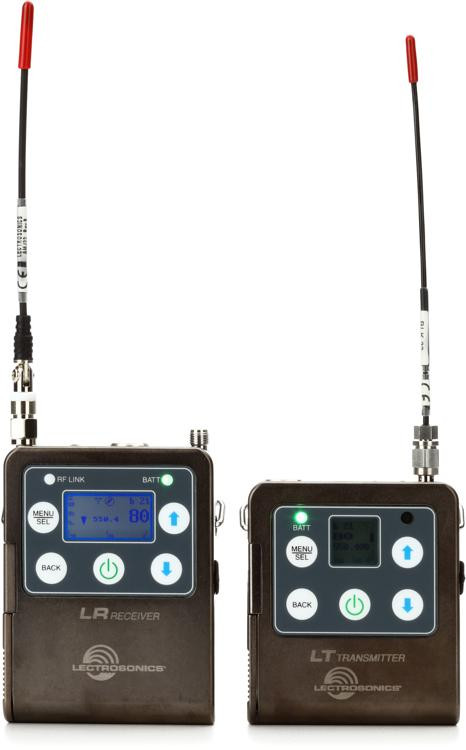 Lectrosonics ZS-LRLT Camera-mount Wireless Lavalier Microphone System ...